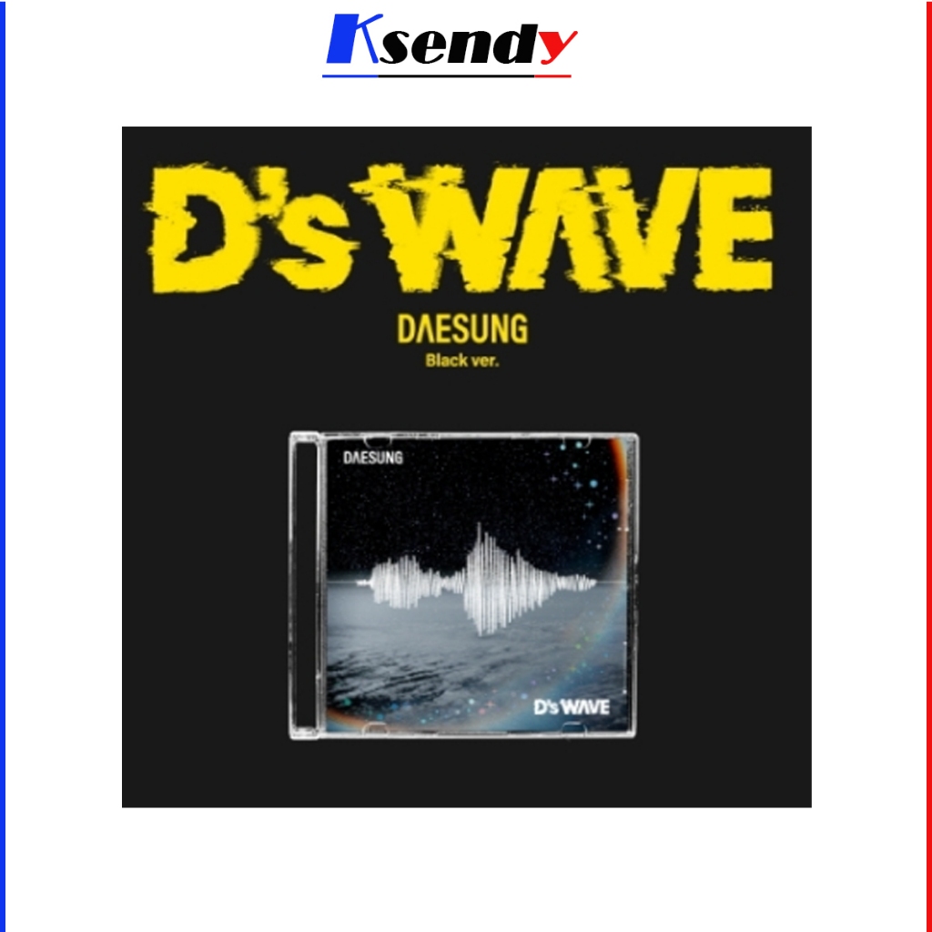 ( BIGBANG ) DAESUNG 1st Mini Album [Ds WAVE ] Black Ver. | Shopee Thailand