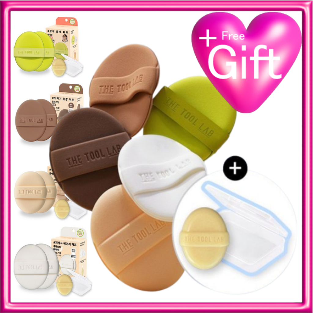 The Tool Lab Korea Olive Young Best Puff applicators | Shopee Thailand