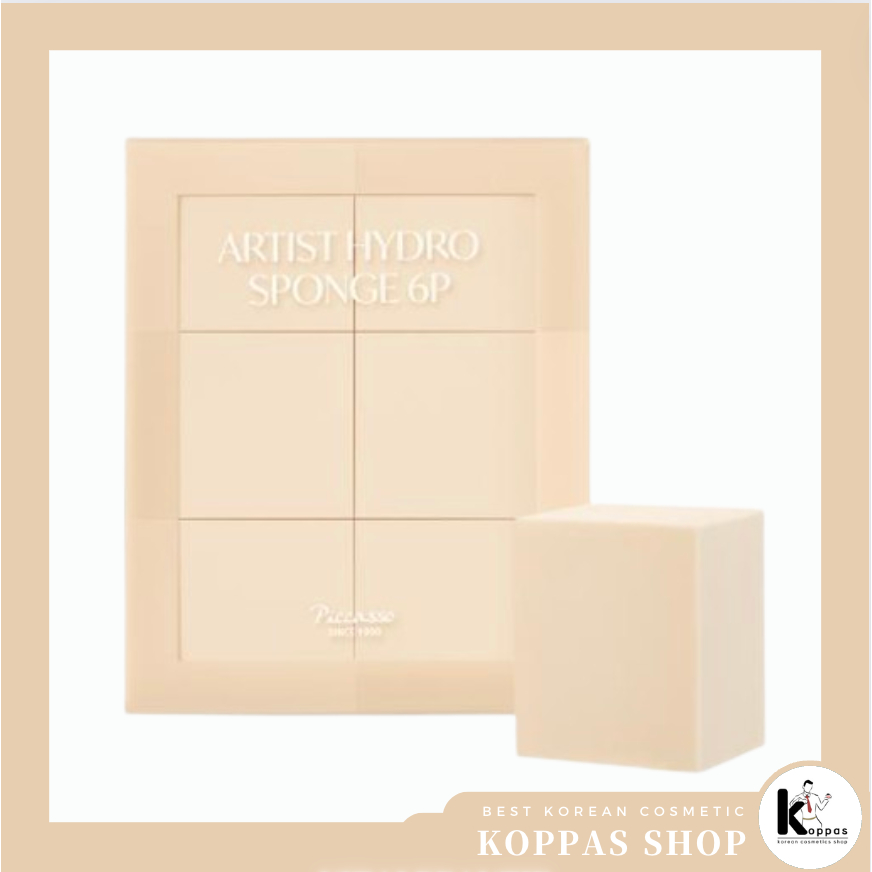 [ Piccasso] [NEW/HAN HYUNJAE 's joint development ] Artist Hydro Sponge 6p | Shopee Thailand