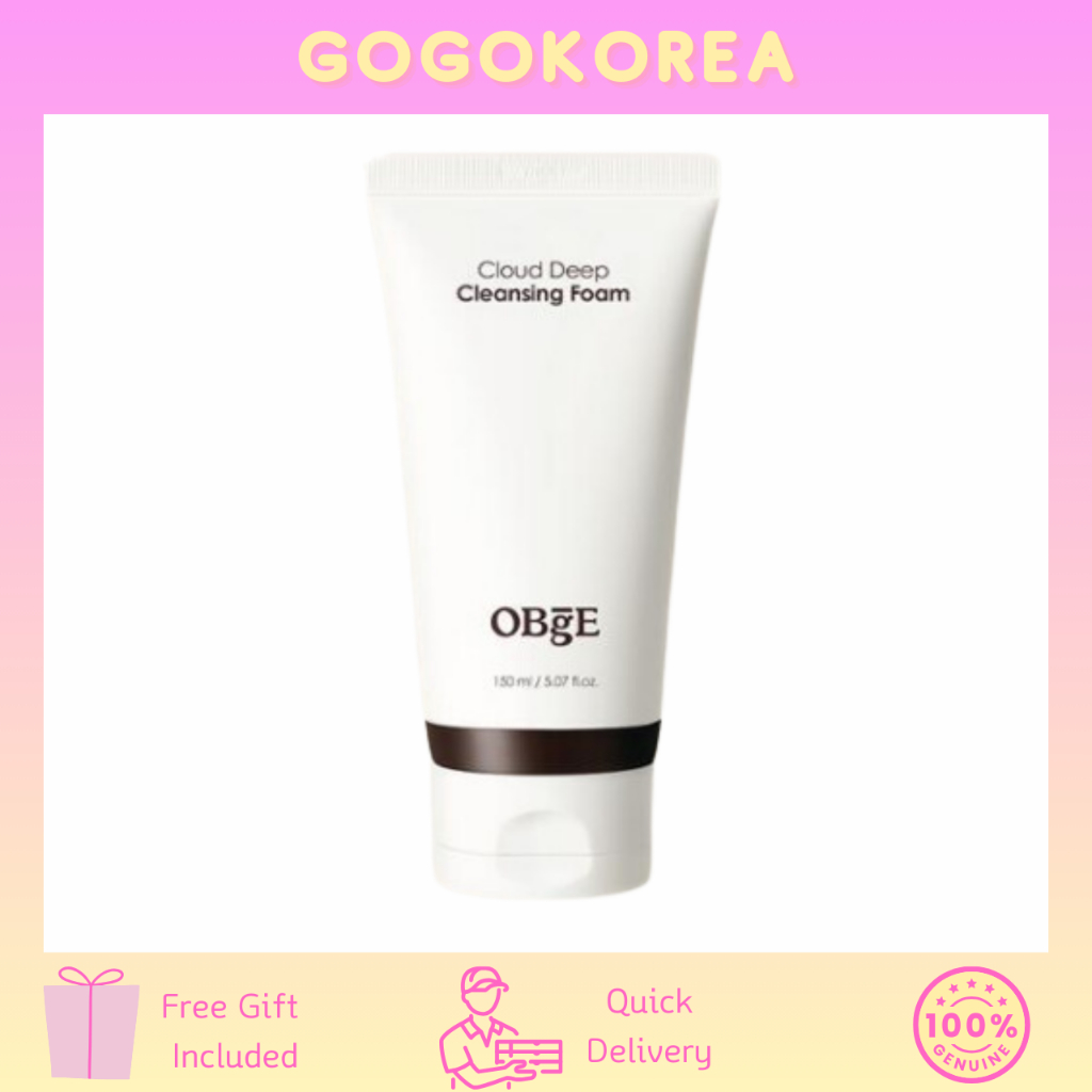 [OBgE ] คลาวด์ ดีพ คลีนซิ่ง โฟม 150ml / Obge Cleansing Foam | Shopee Thailand