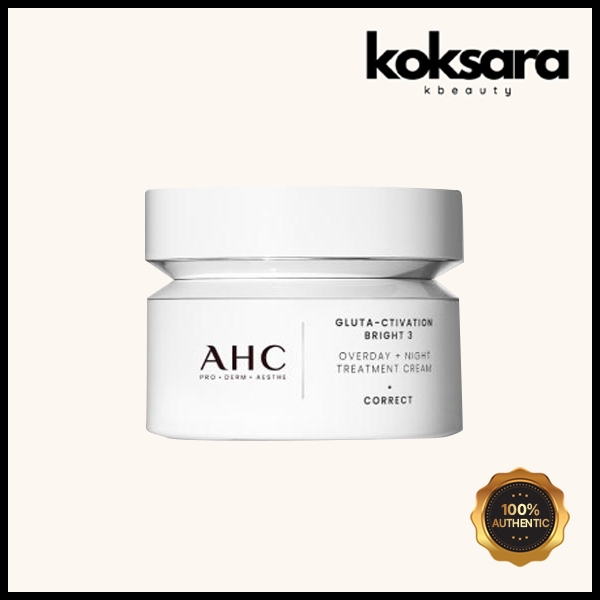 Ahc pro-shot ครีมบํารุงกลางคืน กลูต้า กระตุ้นความกระจ่างใส 3 gluta activation bright 3 overday ...