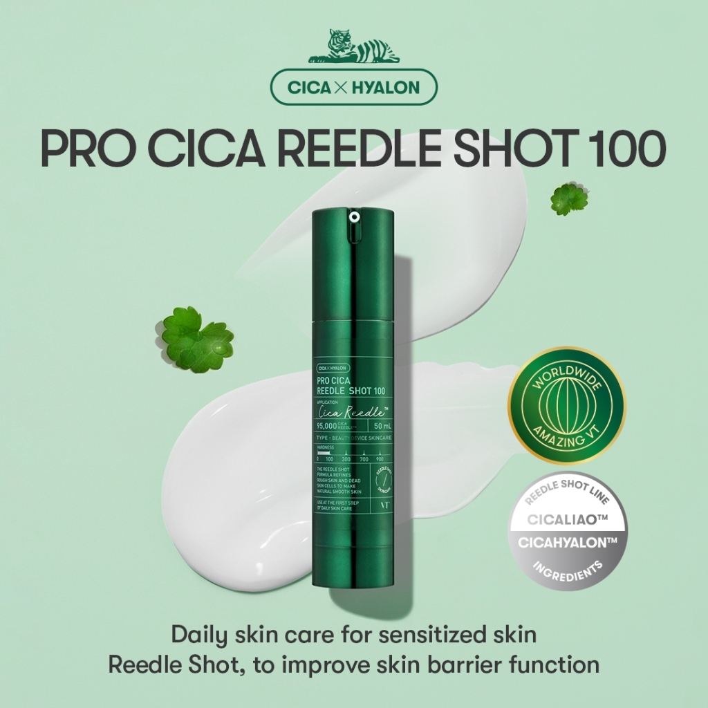 [VT ] Pro-cica REEDLE SHOT 100 Skin Turn Over Improvement, Acne Care, Skin Boosting | Shopee ...