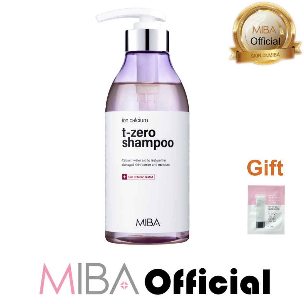 Miba Natural Ion Calcuim Mineral Trouble-ZERO Shampoo, No Surfate, No ...