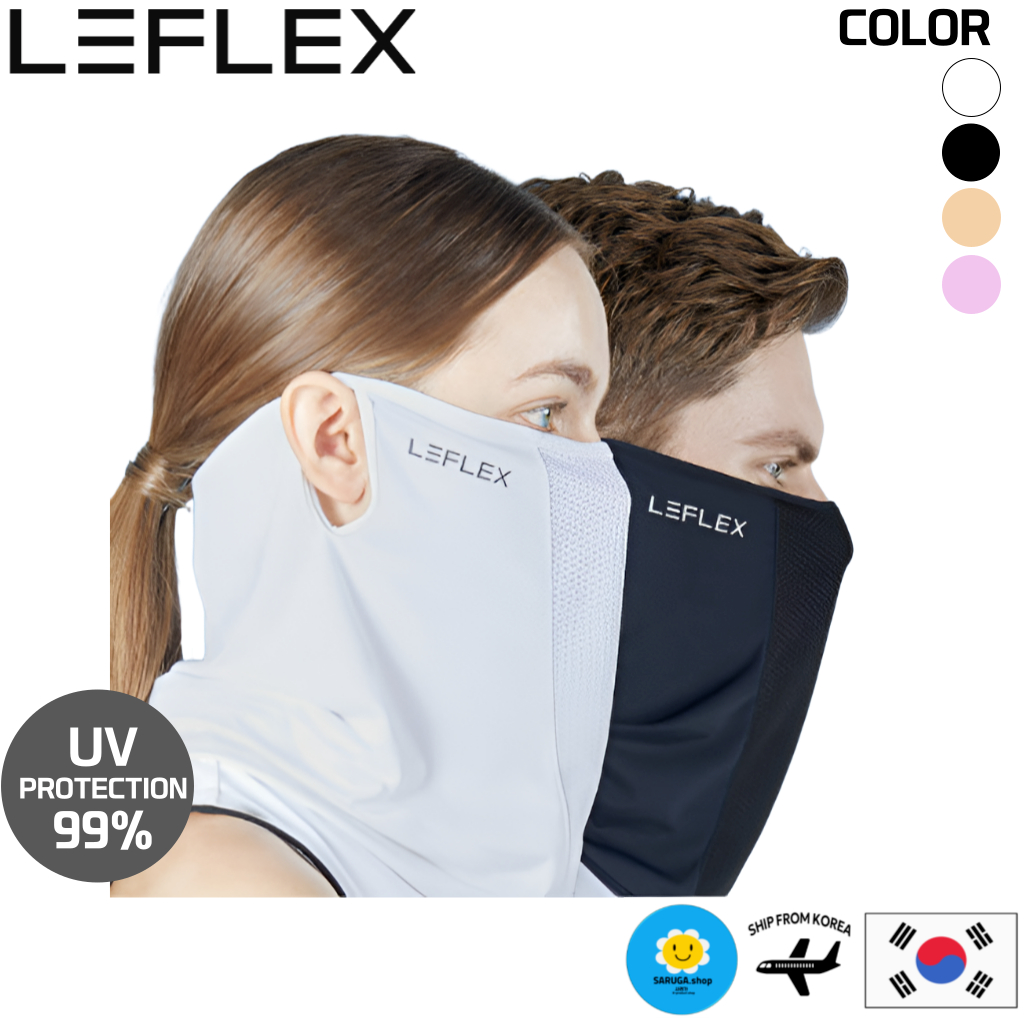 [LEFLEX] หน้ากากป้องกันรังสียูวี, หน้ากากกันแดด, กอล์ฟสไตล์ดาราเกาหลีวิ่งขี่จักรยานใบหน้าอาทิตย์ ...