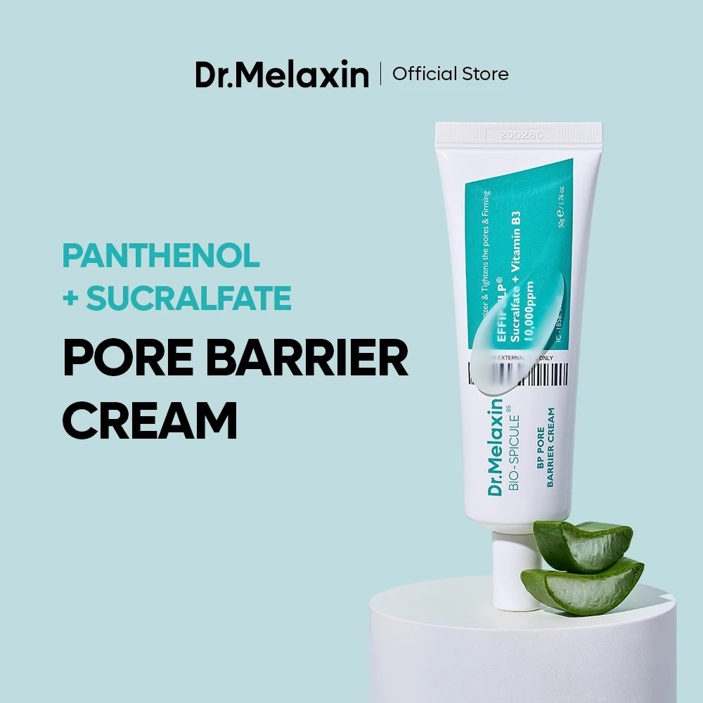 Dr.Melaxin BP Pore Barrier Cream 50g บีพี ครีมป้องกันรูขุมขน | Shopee ...