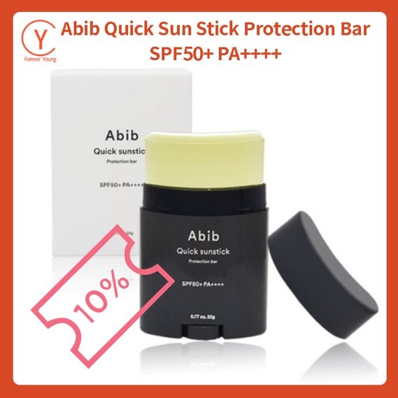 Abib Quick Sun Stick Protection Bar SPF50 + PA + + + 22g, เกาหลี Sun ...