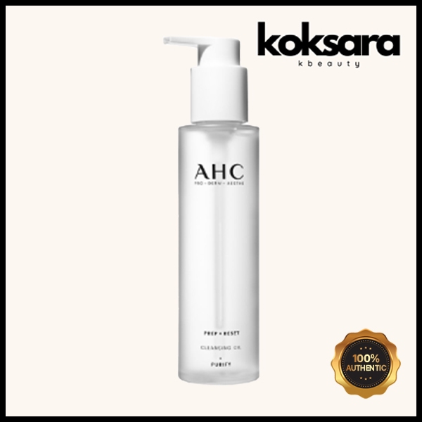 ahc prep + reset cleansing oil 125ml | Shopee Thailand