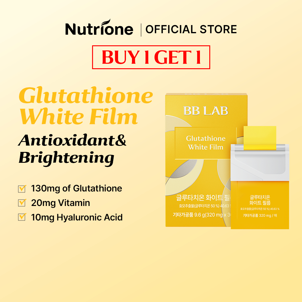 Nutrione BB LAB Glutathione White Film 30EA/BOX (1+1 Special Package) | Shopee Thailand