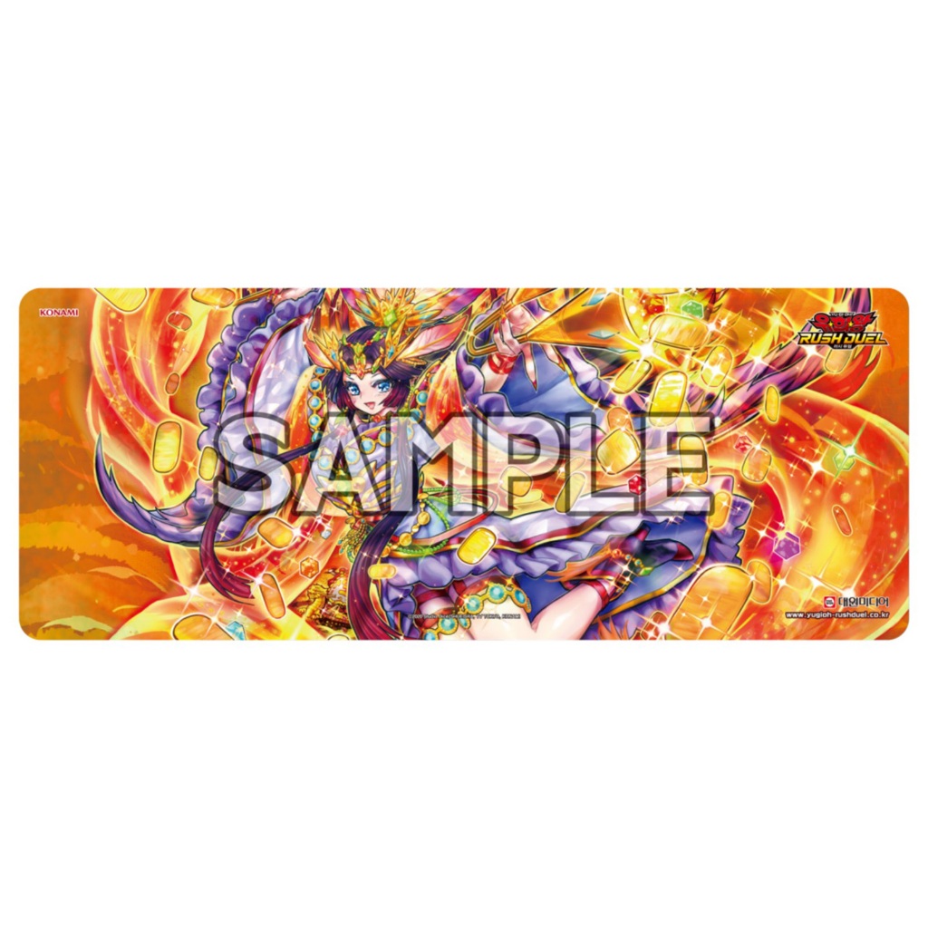 Konami/yugioh Rush Duel Official Playmat 'Deity of Seven Treasures ...