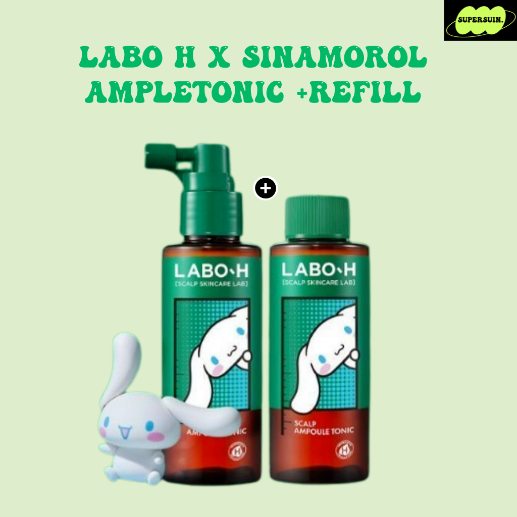 [LABOH X Cinnamon Roll] Hair Ampletonic 100ml + รีฟิล 100ml | Shopee ...