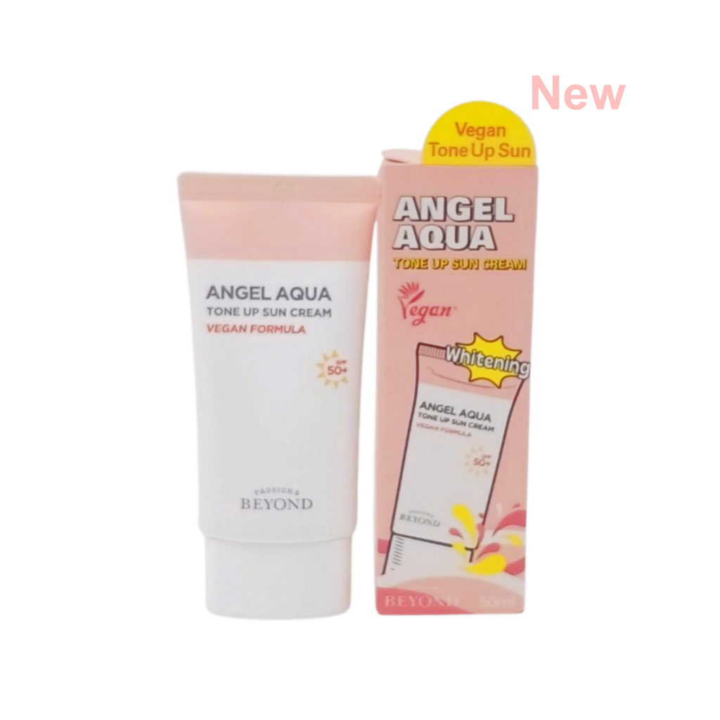 Beyond Angel Aqua Tone Up Sun Cream SPF 50 PA++++ 50 ml # ส่งจากเกาหลี | Shopee Thailand