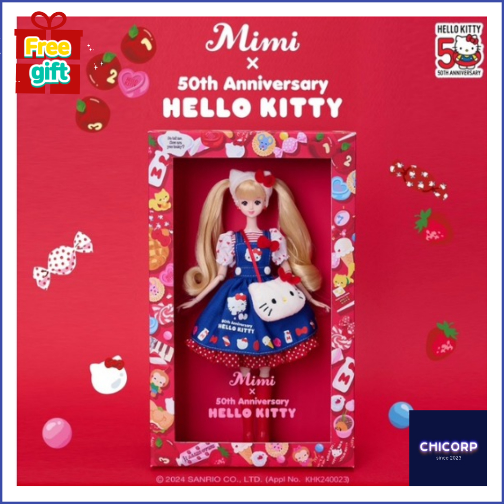 ลดราคาจํานวนจํากัด Mimi World mimi ตุ๊กตาครบรอบ 50 ปี Hello Kitty ...
