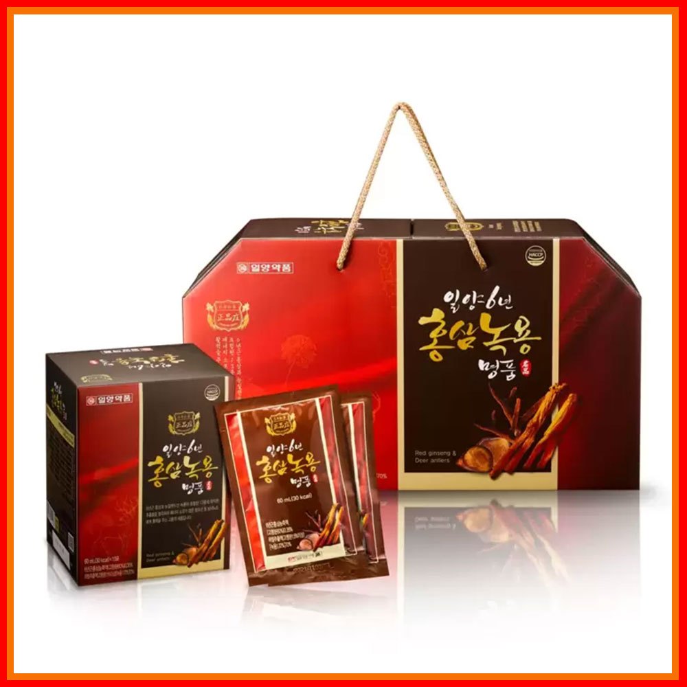 Il-yang Pharmaceutical 6 ปีโสมแดงและกวางเขากวางพรีเมี ่ ยม | Shopee ...