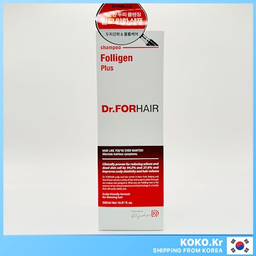 Dr.forhair Folligen Plus Shampoo 500ml พร้อม FREEBIES | Shopee Thailand