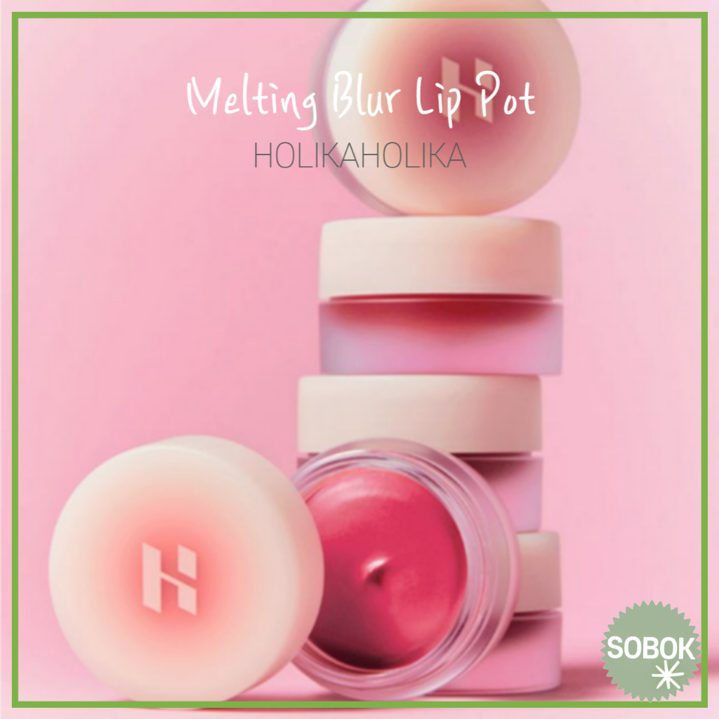 [HOLIKAHOLIKA ] Melting Blur lip Pot 7 สีลิปทินท ์ บาล ์ ม HOLIKA ...