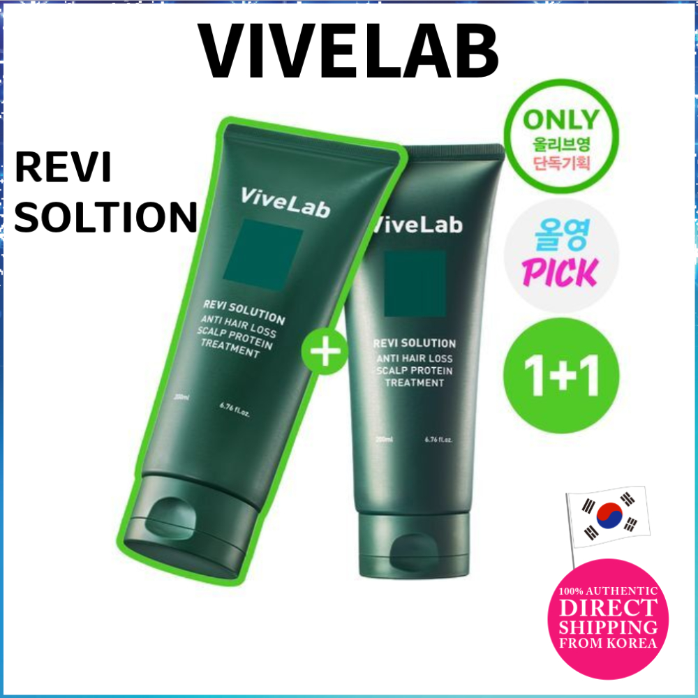 [ViveLab] Revi solution Scalp Protein Treatment 200ml Double Edition | โซลูชั่นผมร่วง | ปราศจาก ...
