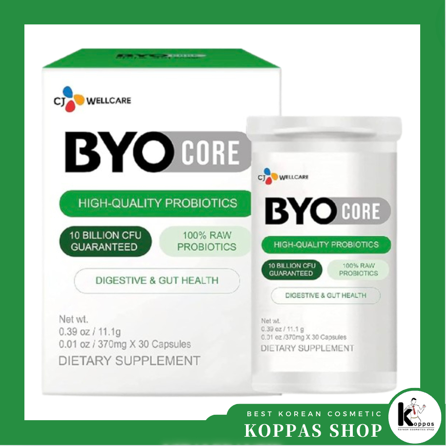 [CJ Wellcare] BYO CORE Probiotics 10 Billion 11.1g (30 Capsules) with ...