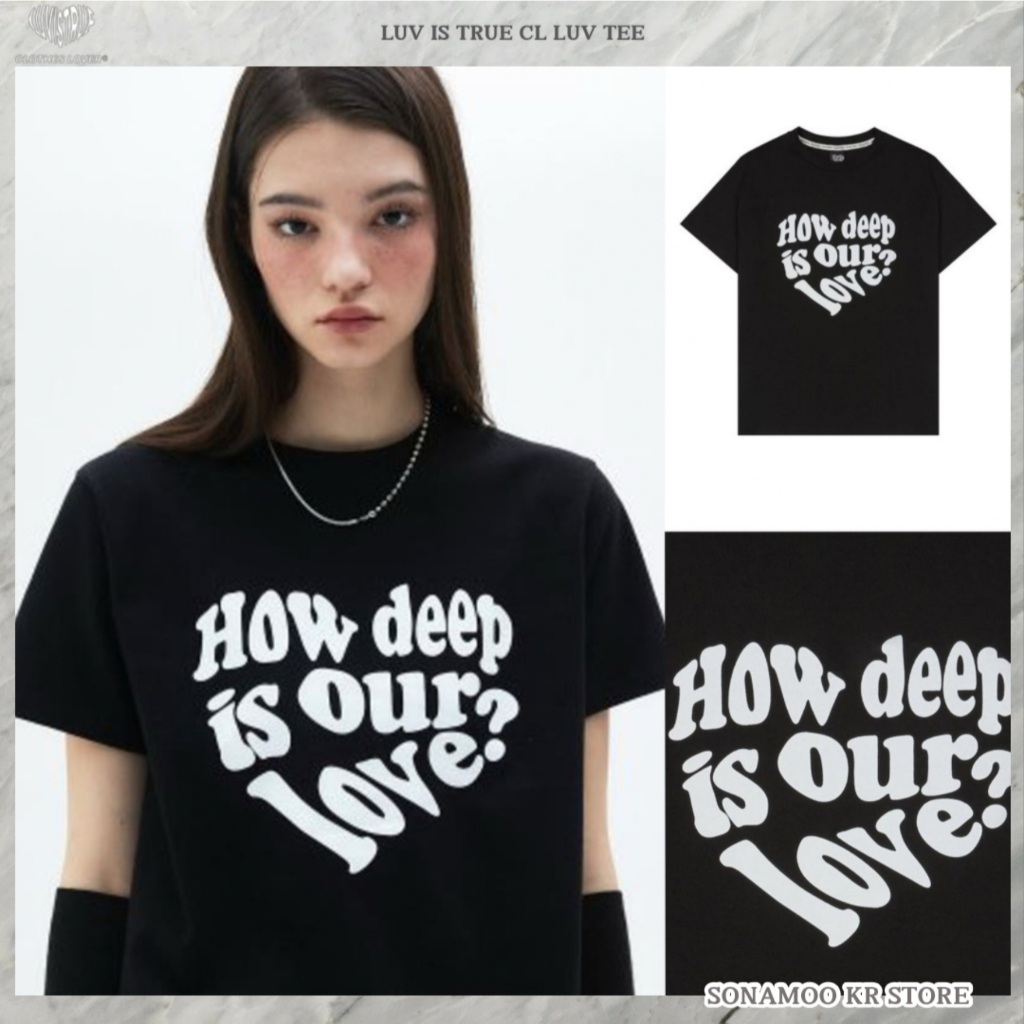 [𝐋𝐔𝐕 𝐈𝐒 𝐓𝐑𝐔𝐄] 𝐂𝐋 𝐋𝐔𝐕 𝐓𝐄𝐄 𝐁𝐋𝐀𝐂𝐊 | Shopee Thailand