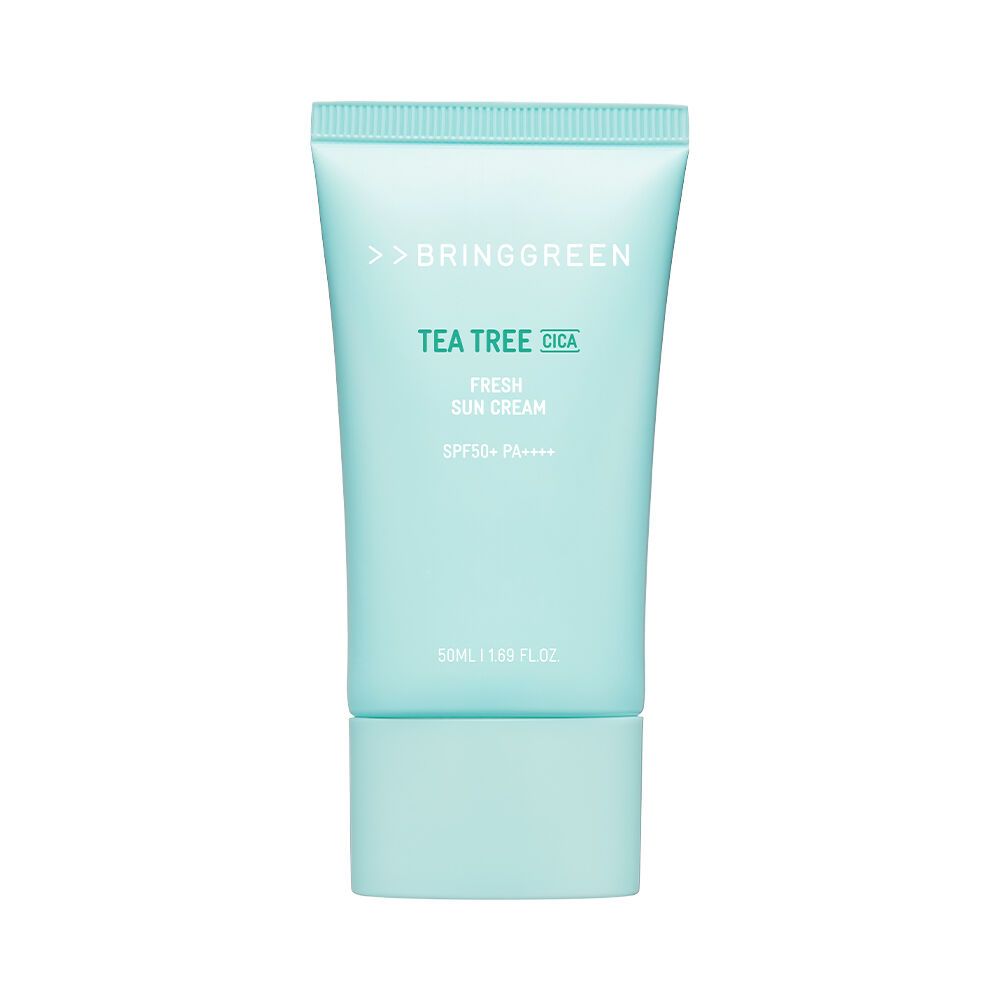 [Bring Green ] Tea Tree Cica Fresh Sun Cream 50ml | Shopee Thailand