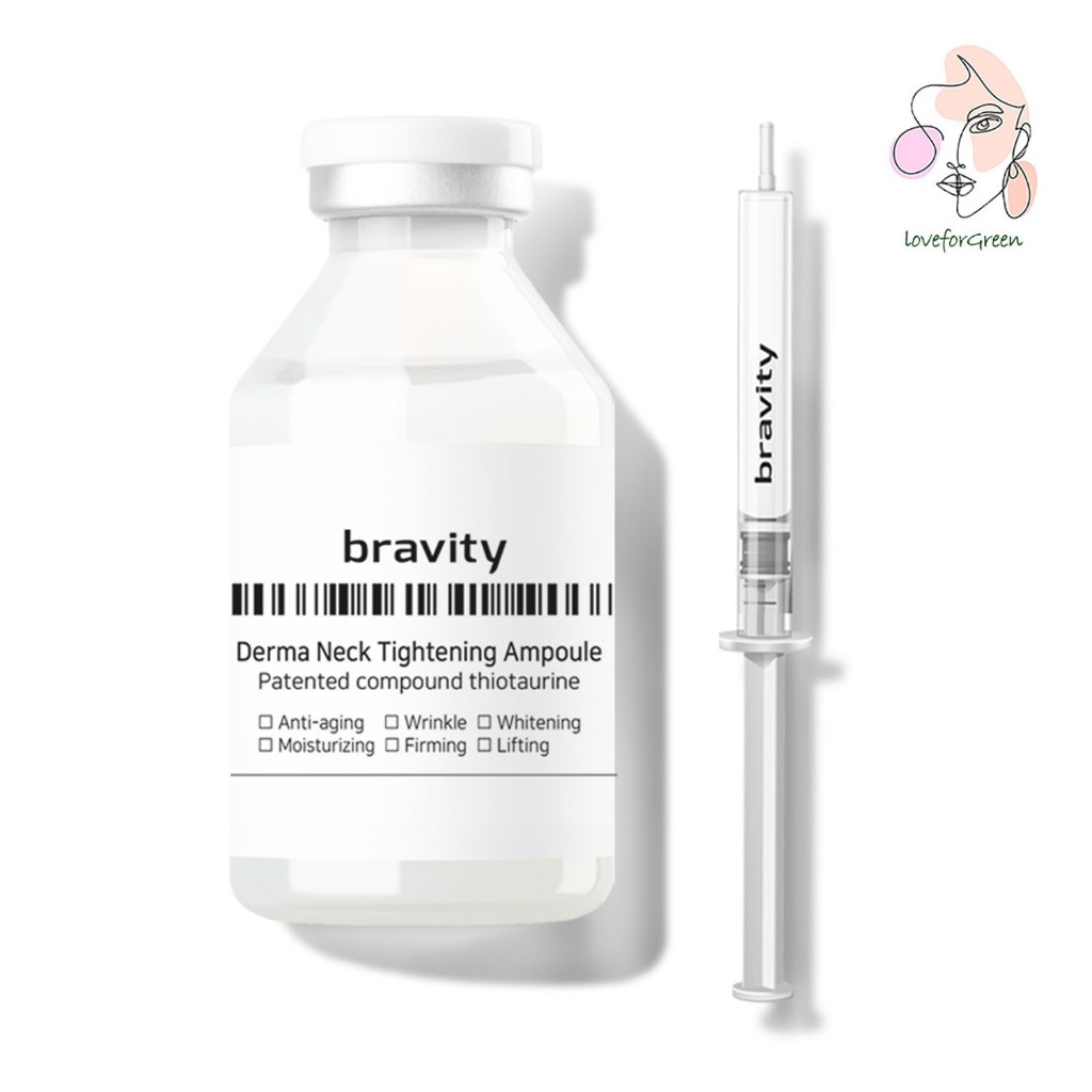 Bravity Derma Neck Tightening Ampoule 30mL K-Beauty | Shopee Thailand