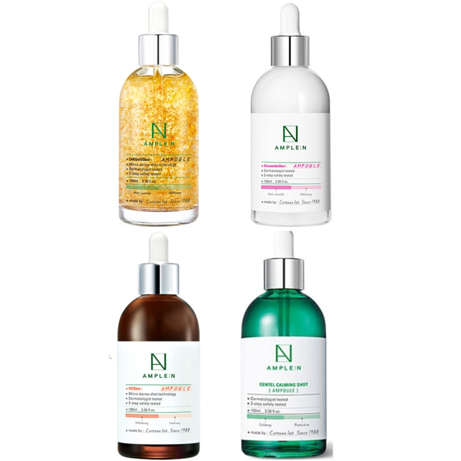 [AMPLE:N] 24k Gold Shot Ampoule 100ml /Centel Calming Shot Ampoule ...