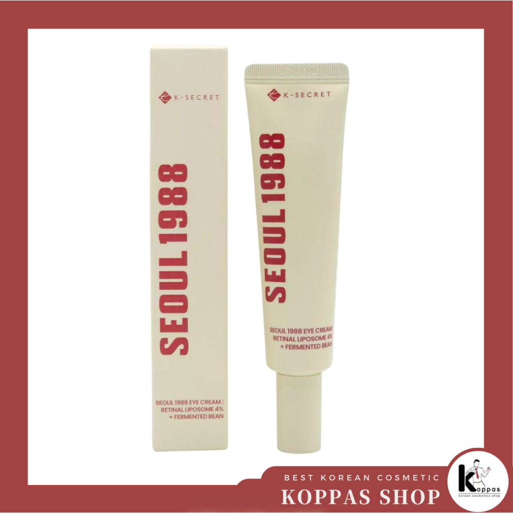 Ksecret SEOUL 1988 Eye Cream 30ml: Retinal Liposome 4% + Fermented Bean ...