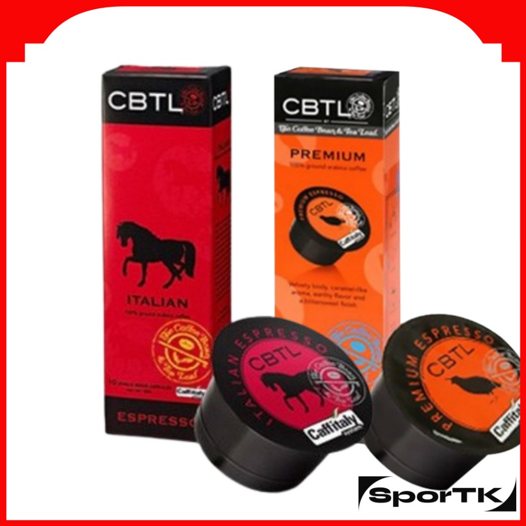 Cbtl Espresso Capsule Coffee 8gx10ea (พรีเมี่ยม/อิตาลี) | Shopee Thailand