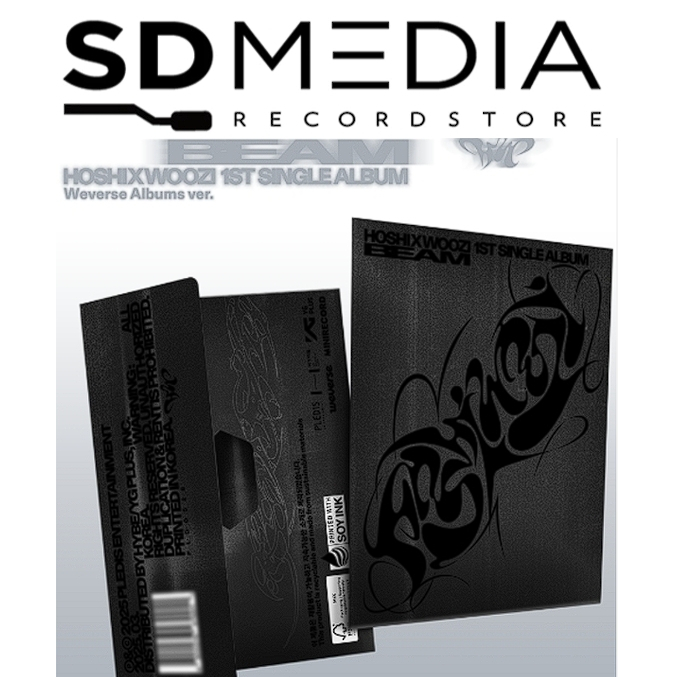 HOSHI X WOOZI(SEVENTEEN) - ﻿ [WEVERSE VER]1st Single Album BEAM | Shopee Thailand