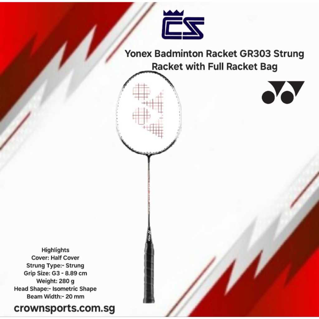 ไม้แบดมินตัน Yonex GR303 ไม้ร้อย | Shopee Thailand