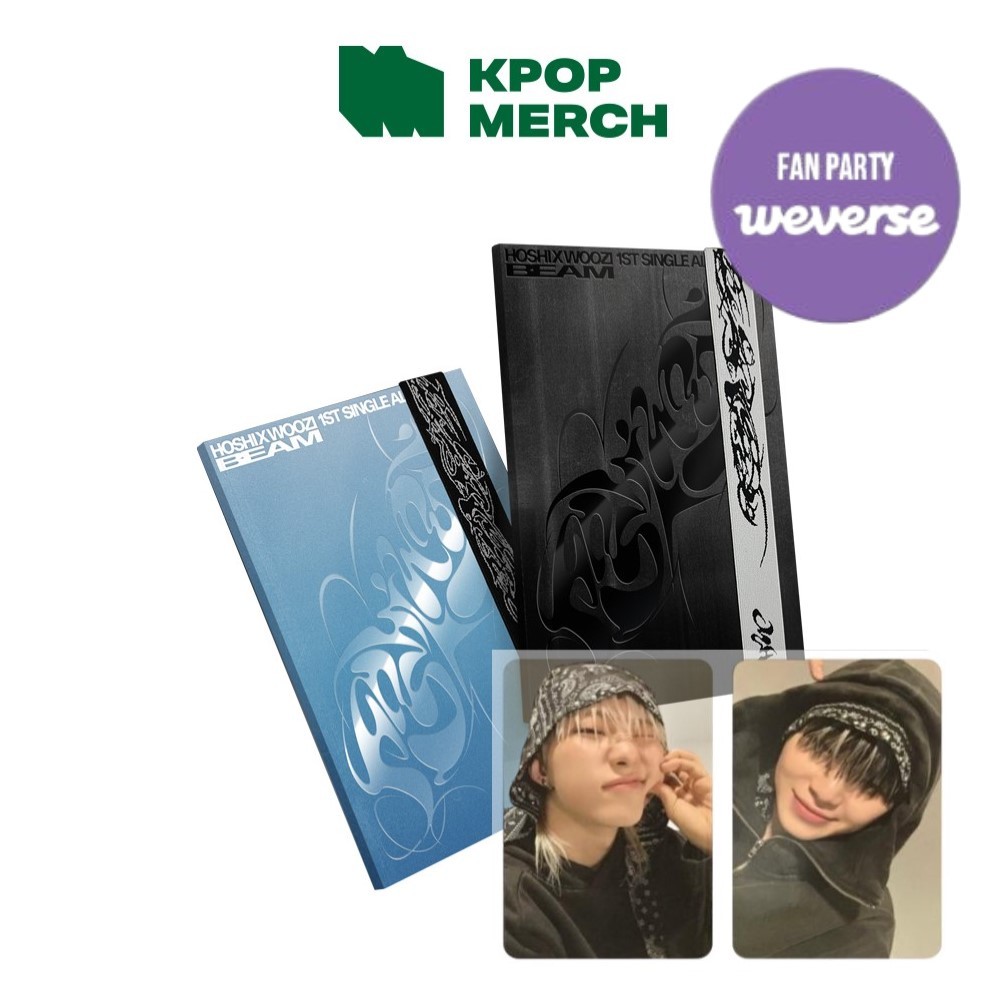 (Weverse Fan Party POB) SEVENTEEN HOSHI X WOOZI - 1st Single Album [ Beam ]_Standard ver ...
