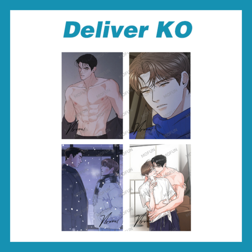 [ Merch อย ่ างเป ็ นทางการ ] BL Lezhin Manhwa กระดานกระดาษภาพประกอบ ...