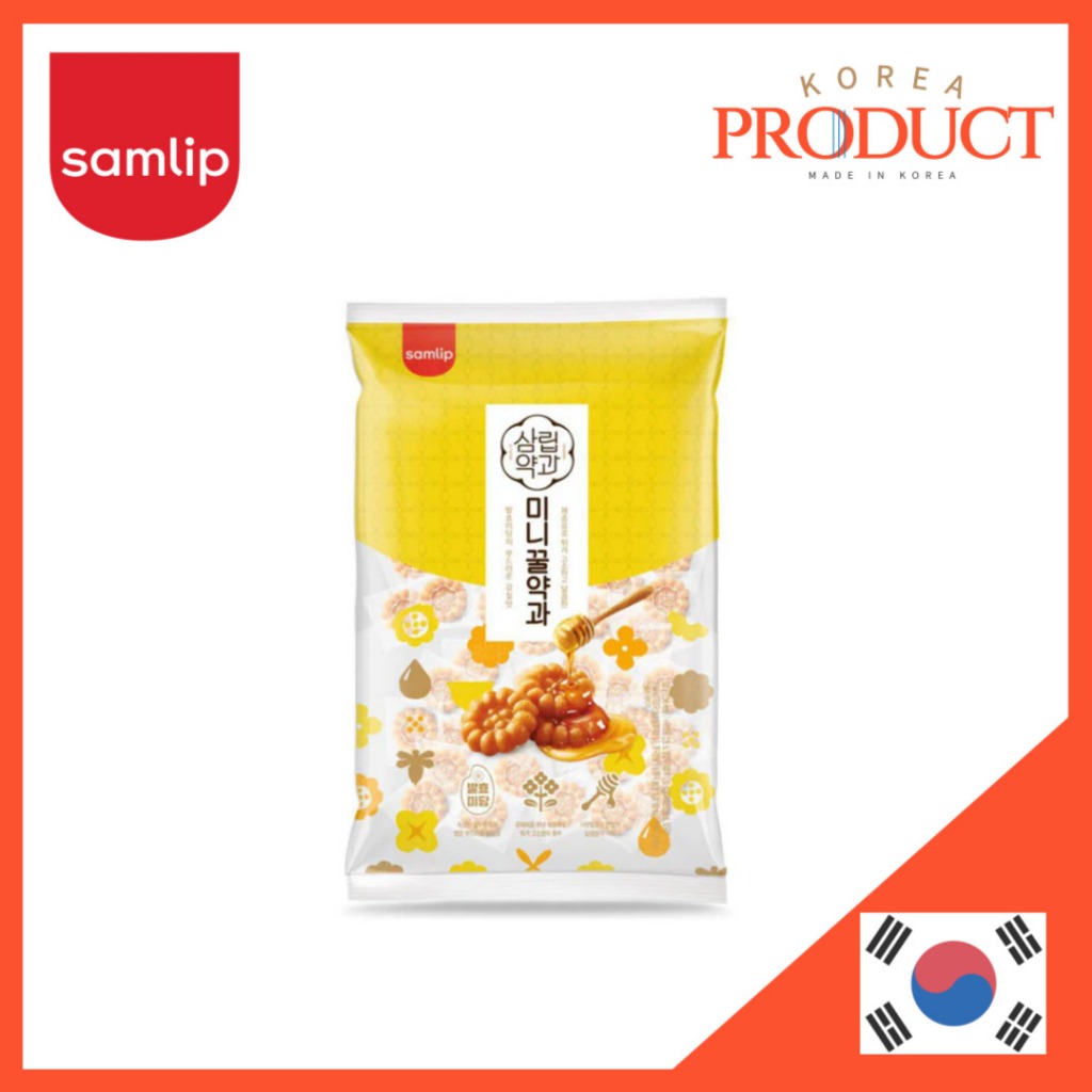 Samlip Mini Yakwa 500g คุกกี้ขนมเกาหลีโบราณ Yakgwa | Shopee Thailand