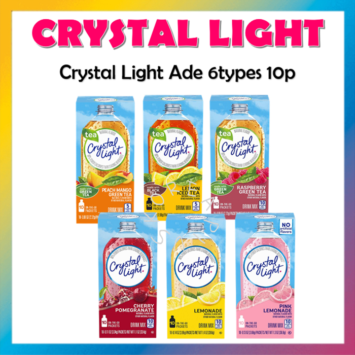 [Crystal Light ] Crystal Light Ade 6types 10p Drink Mix Low Calorie ...
