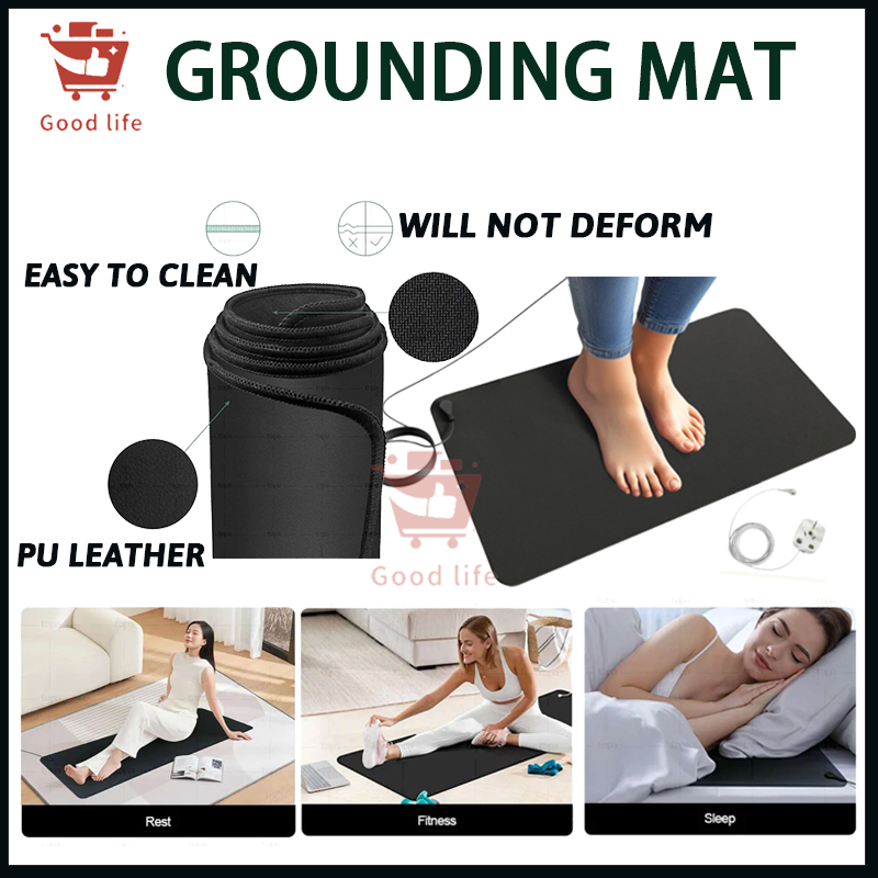 Grounding Mat with Grounding Earthing Mat for Foot Treatment to ...