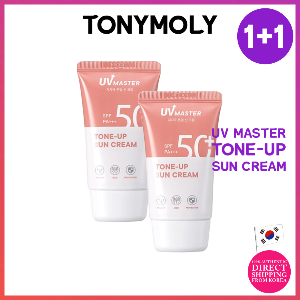 [TONYMOLY] Uv Master Tone-Up Sun Cream SPF50+ PA+++, 50ml (2 ชิ้น) | Shopee Thailand