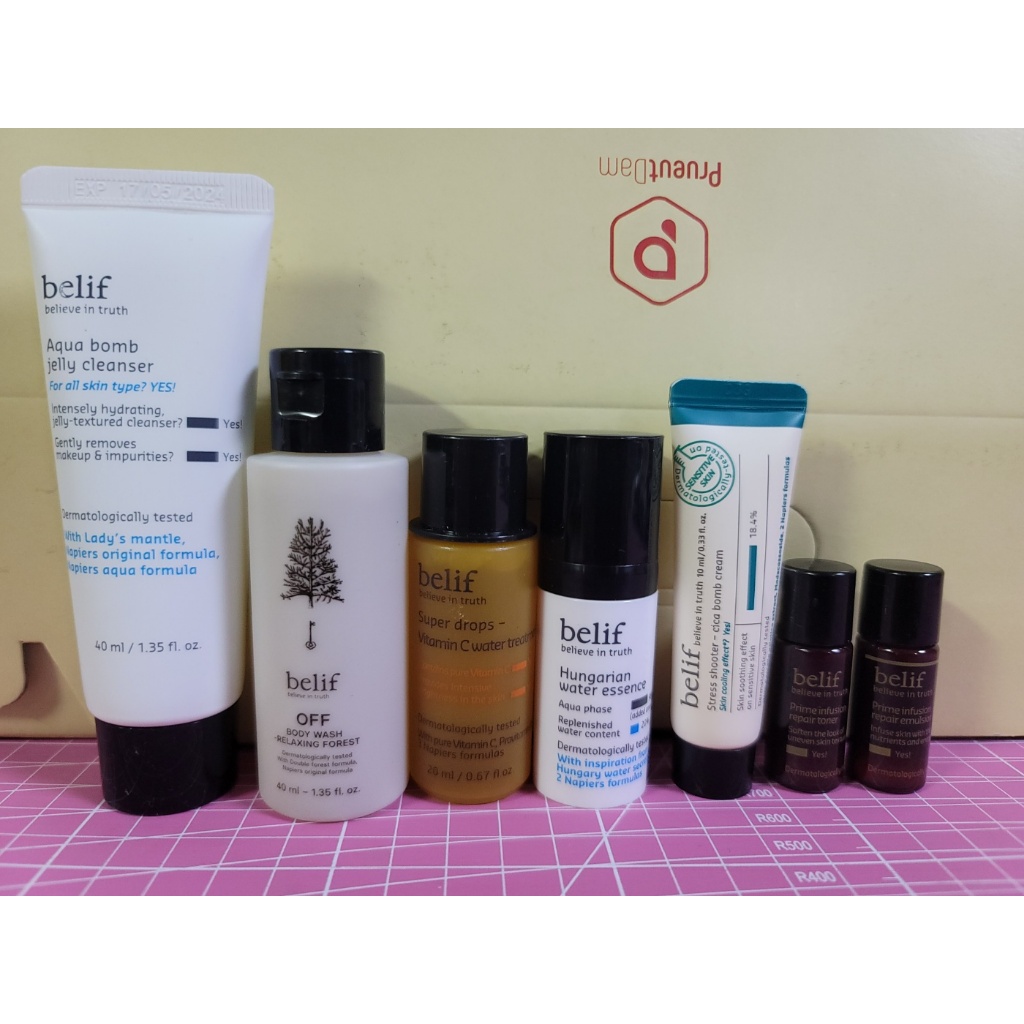 Belif Travel ขนาด 7 แบบ | Shopee Thailand