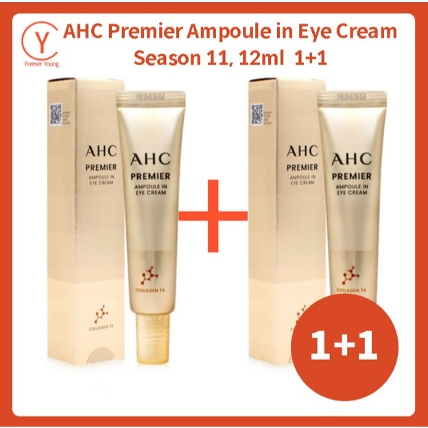 Ahc Premier Ampoule in eye cream Season 11, 12ml 1 +1,ahc eye cream ของแทั, ahc eye cream, S939 ...