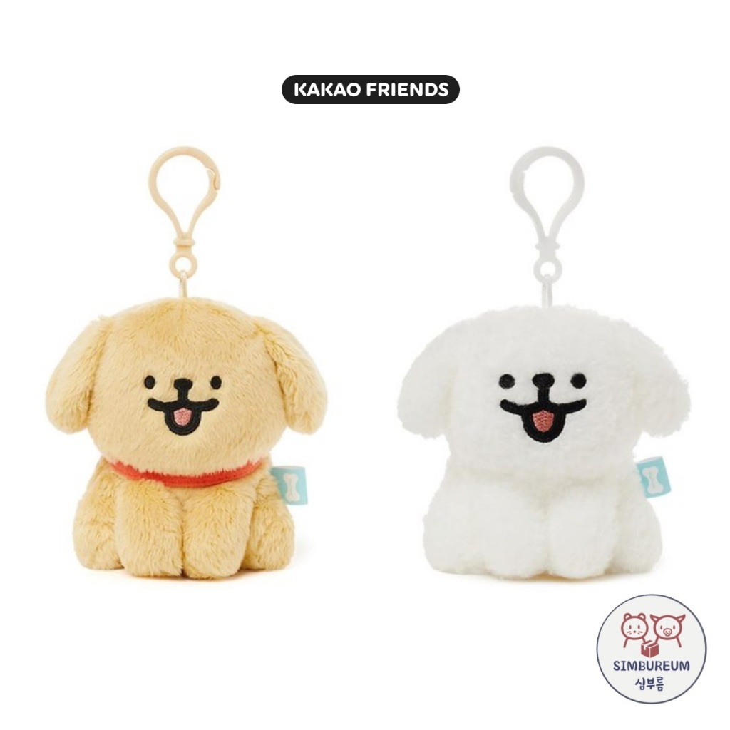 [KAKAO Friends] Korea Maltese Retriever Plush Doll Keychain _ Happy ...