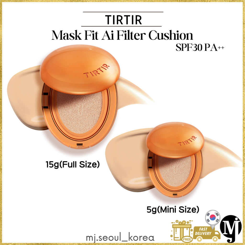 Tirtir Mask Fit AI Filter Cushion 18g / 4.5g Mini SPF30 PA++ 15Colors ...