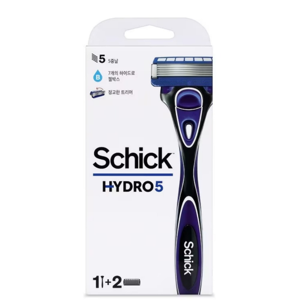 Schick Hydro 5 Razor Shaver, Safe Razor Blade with Flip Trimmer สําหรับ ...
