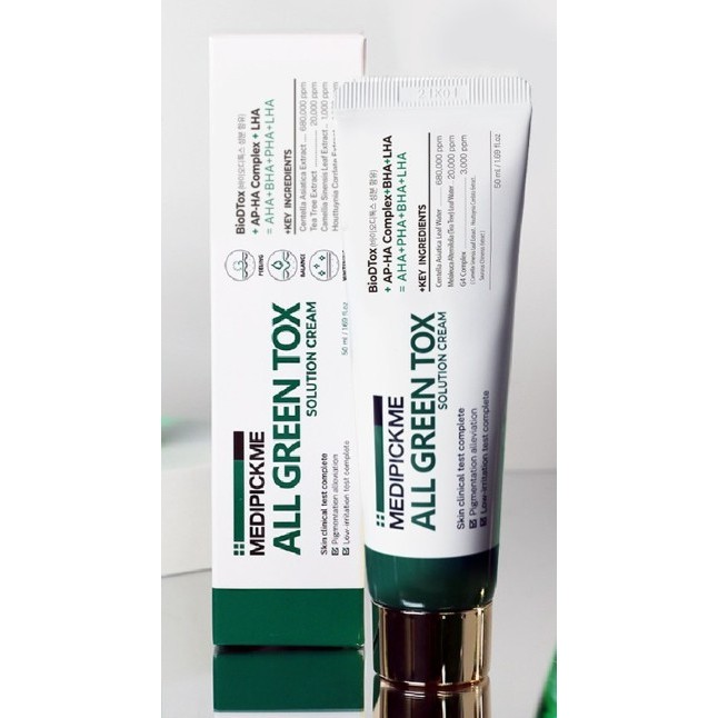 Medipickme All Green Tox Solution Cream 50ml | Shopee Thailand