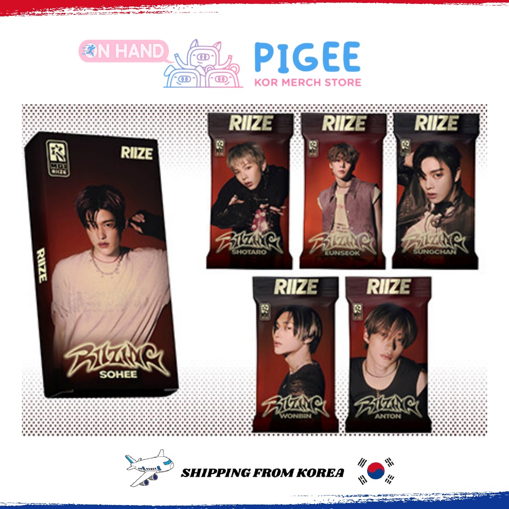 RIIZE - [ RIIZING ] 1ST MINI ALBUM (PHOTO PACK Ver.) | Shopee Thailand