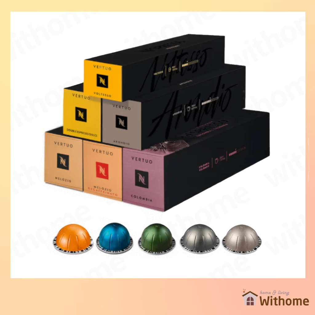 [เนสเพรสโซ] เวอร์ตูโอคอฟฟี่แคปซูล 34 รสชาติ / Nespresso Vertuo Coffee Capsules 34 รสชาติ ...
