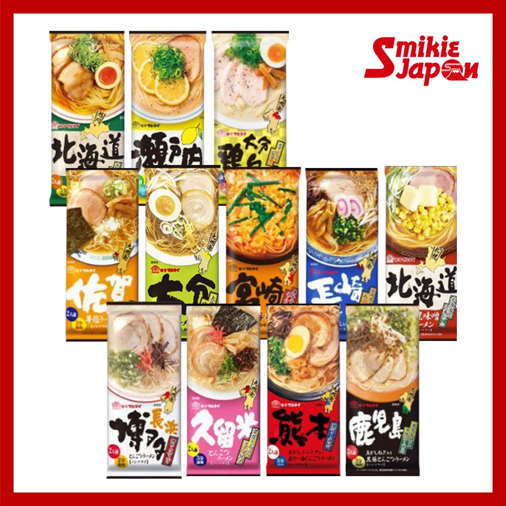 [Ready Stock] Marutai Instant Ramen Series Hokkaido KumamotoKumamoto ...