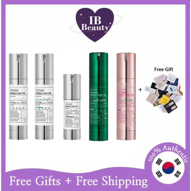 [VT] Reedle Shot 100/300/700 / Pro Cica / Collagen / 7 ตัวเลือก | Shopee Thailand