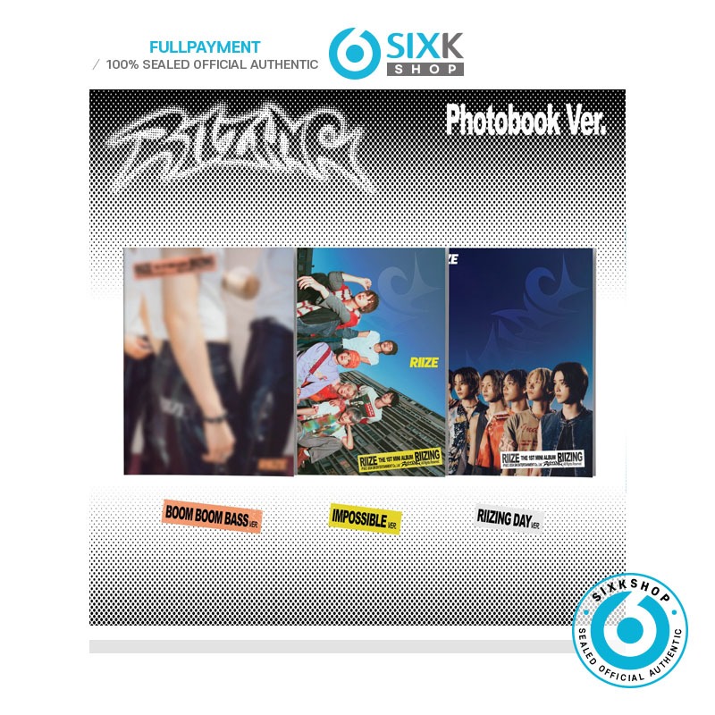 [LUCKY DRAW_Photobook ver] RIIZE 1st Mini Album [RIIZING] | Shopee Thailand
