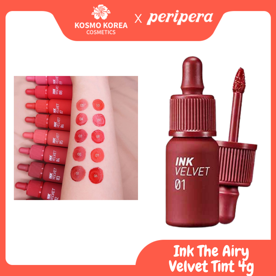 Peripera Ink The Airy Velvet Tint ติดทนนาน | Shopee Thailand