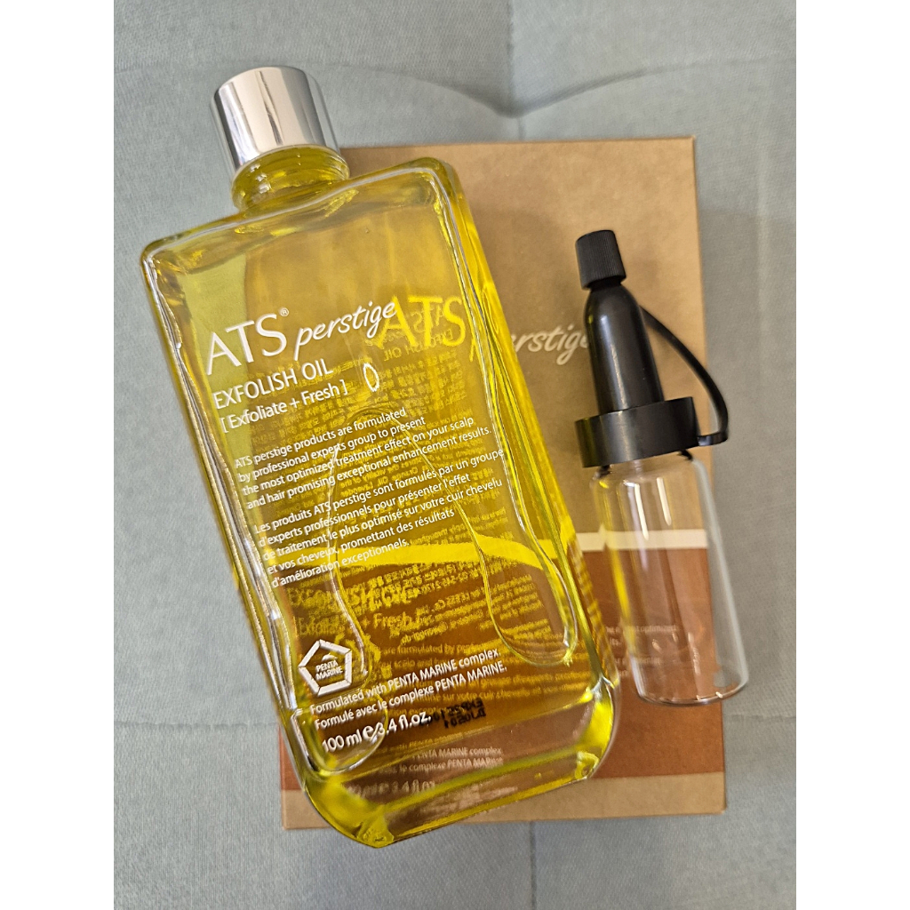 Ats Perstige Exfolish Oil 100ml/ สปาหนังศีรษะที ่ เสียหายดูแลหนังศีรษะ ...