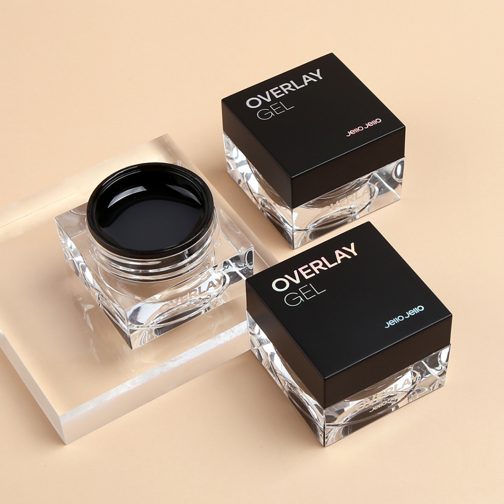 [Jello Jello] Premium Overlay Clear Gel for Long lasting Nail art Made ...