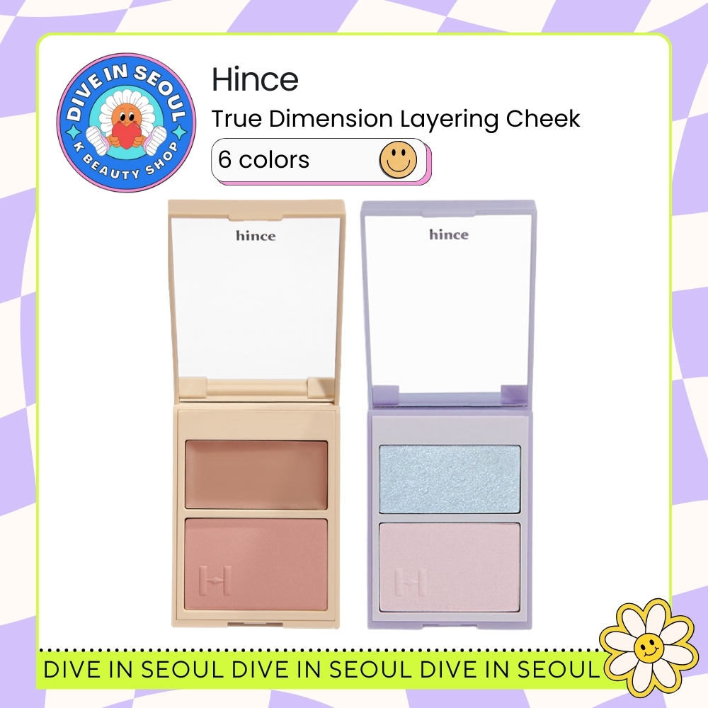 [HINCE] True Dimension Layering Cheek / Highlighter – 6 สี | Shopee ...